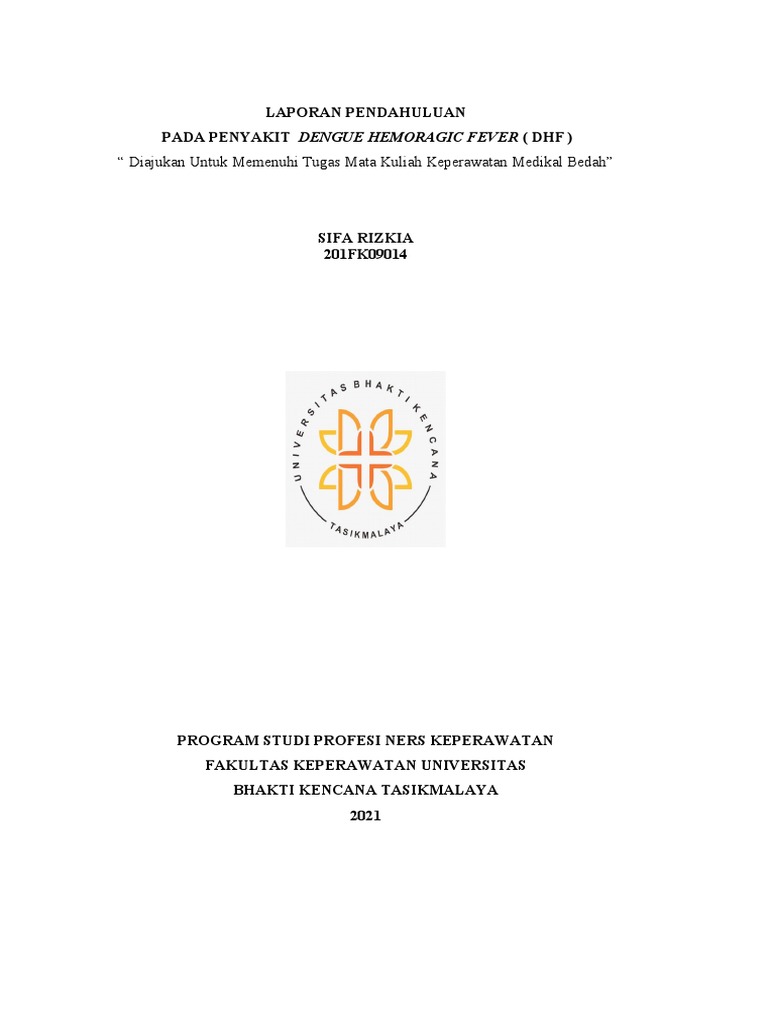 LP DHF | PDF | Pengembangan Diri | Kesehatan Holistik