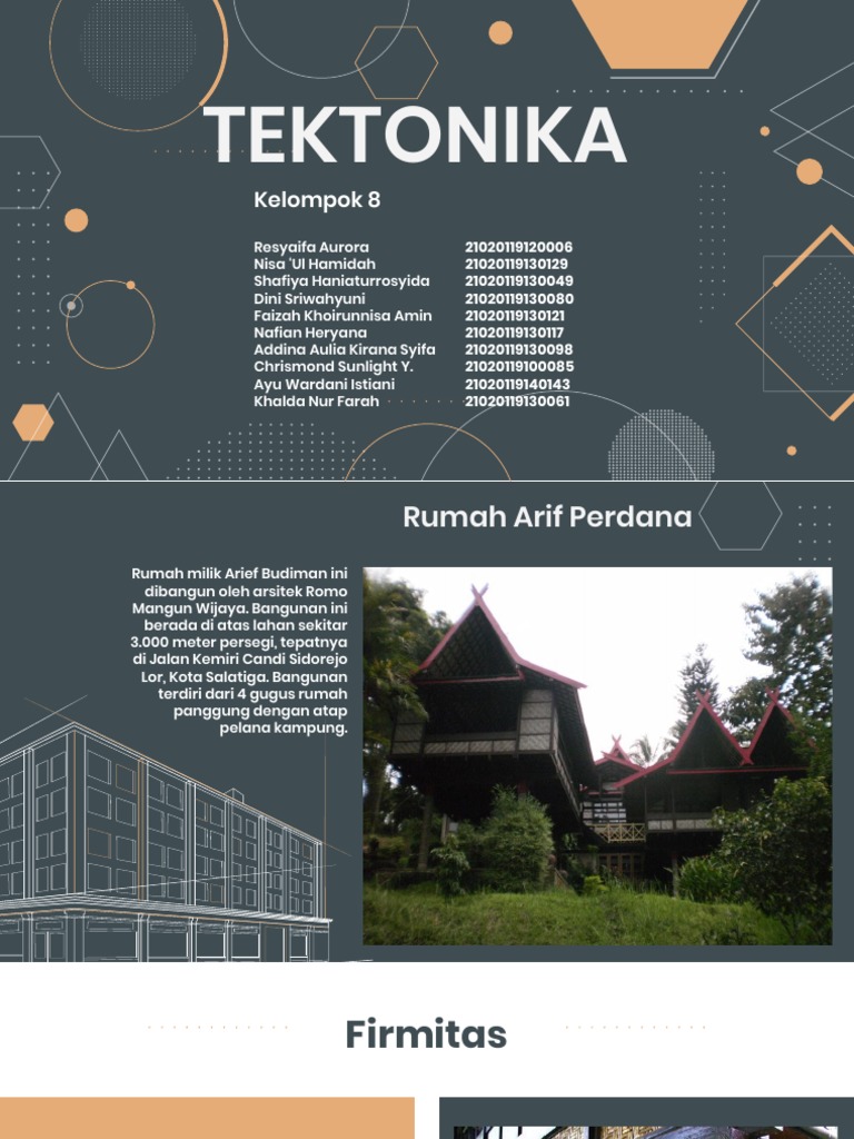 Tektonika Dalam Arsitektur | PDF