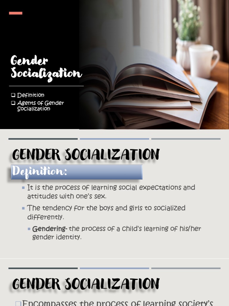 Gender Socialization | PDF | Socialization | Gender Role