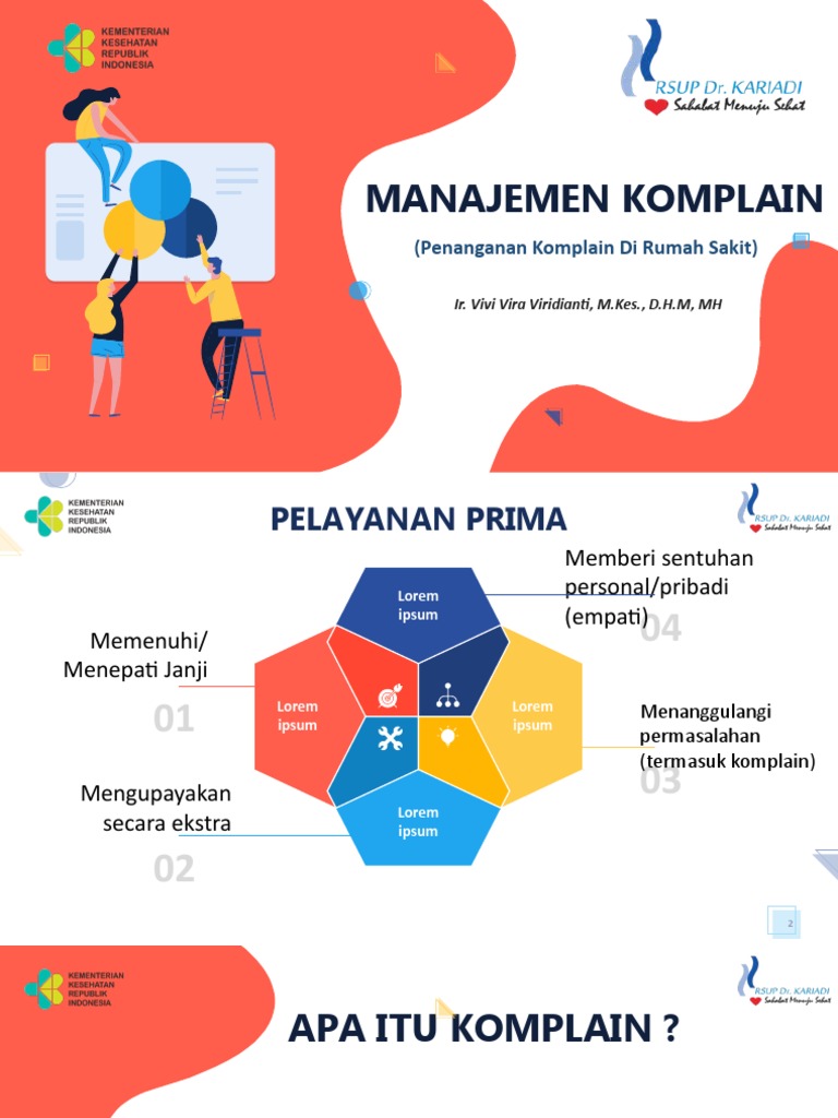 MANAJEMEN KOMPLAIN RSUP DR Kariadi | PDF