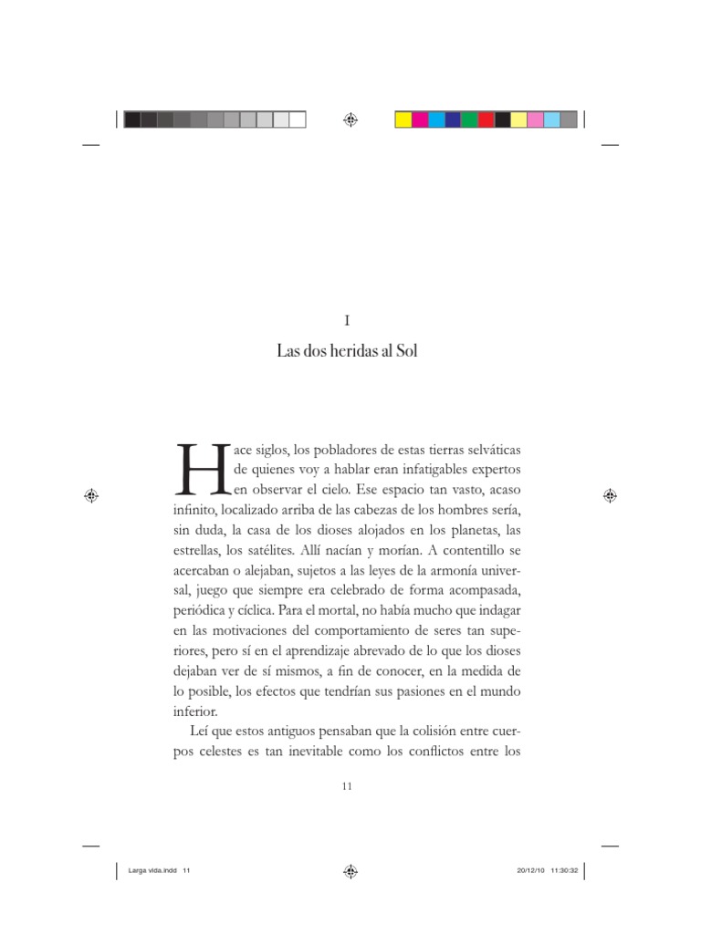 Primer capítulo del libro "Larga vida al sol" | PDF | Venus | Dom