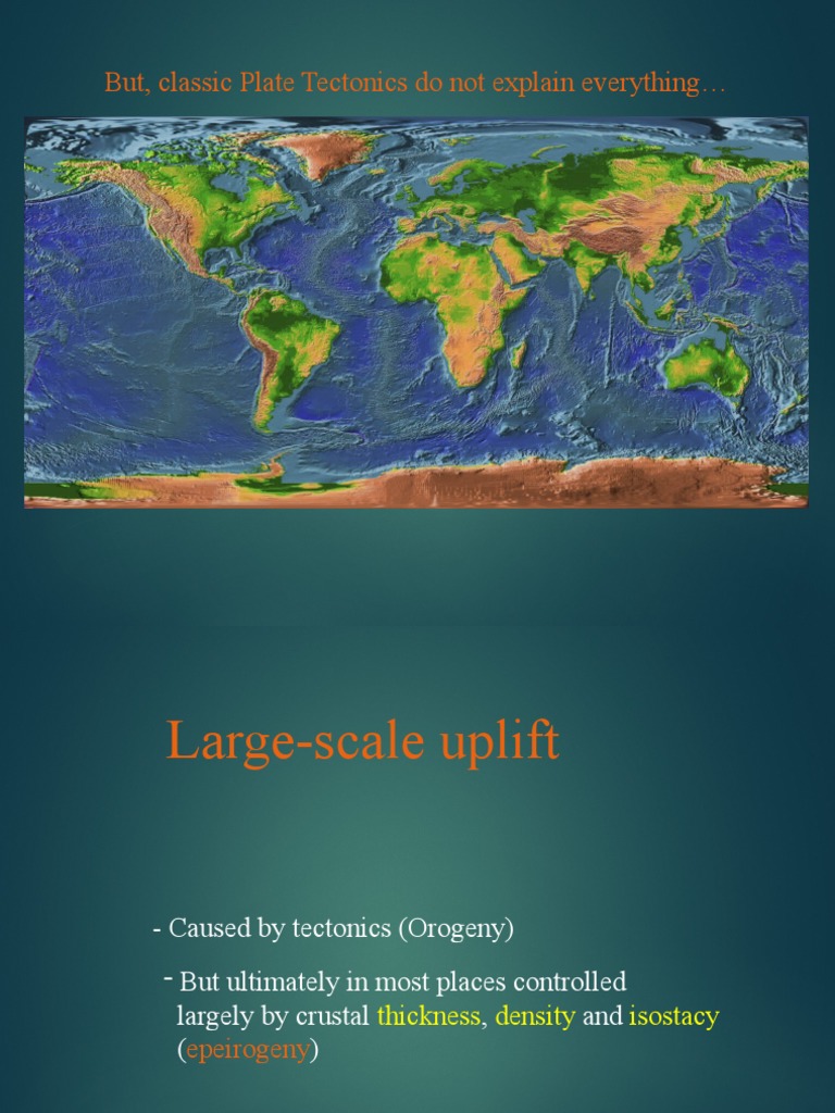 Understanding Isostasy and Uplift Mechanisms | PDF | Plate Tectonics | Terrestrial Planets