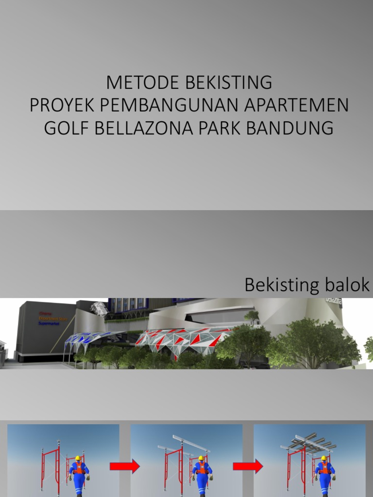Metode Bekisting Proyek Apartemen | PDF