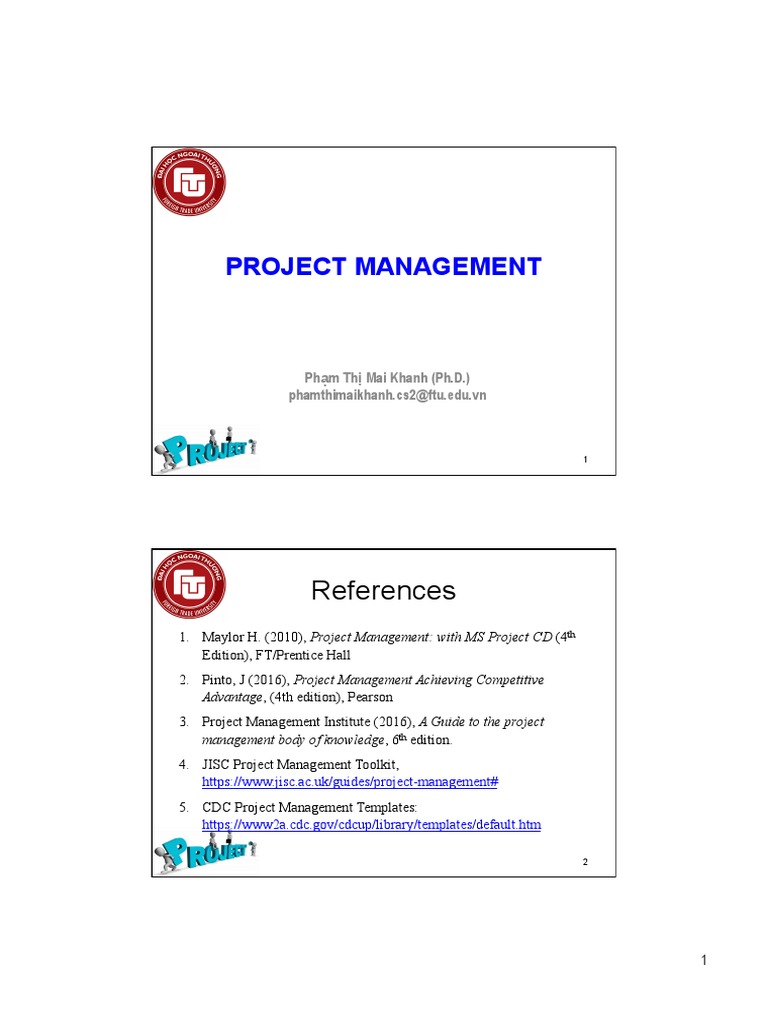 Project Management: References | PDF | Project Management | Business