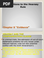 Hearsay Chart | PDF | Hearsay | Judiciaries