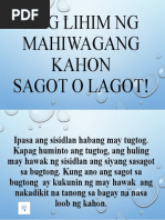 Aralin 23 Mga Mekaniks Sa Pagsulat | PDF