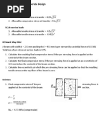 Sample Problems in Pre-Stressed Concrete PDF | PDF | Beam (Structure ...
