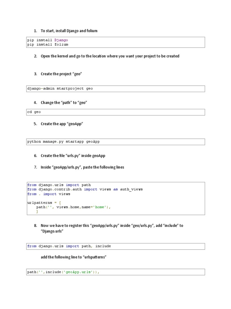 Creating A Django Web Application To Display Geospatial Shapefile Data On An Interactive Leaflet