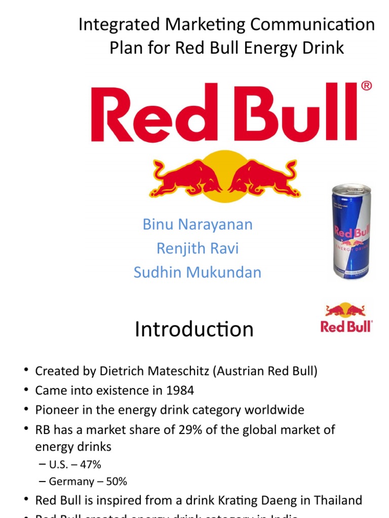 Integrated Marketing Communication Plan For Red Bull Energy Drink | PDF ...