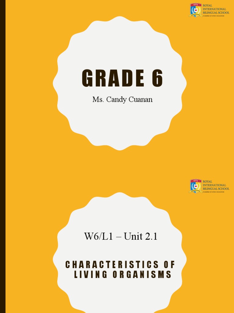 G6 Science - U2 - Cells and Organisms | PDF | Microorganism | Tissue ...