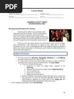 Sample One Act Play Script | PDF | Actor | Theatre