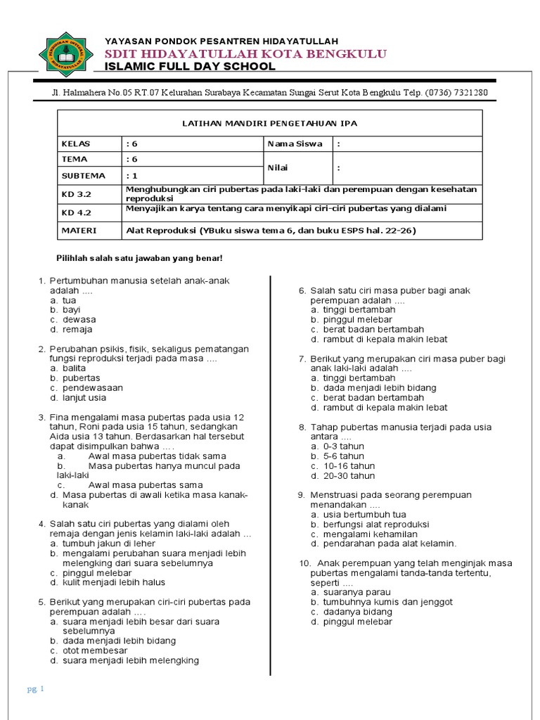 Tugas Portofolio Ipa 1 | PDF