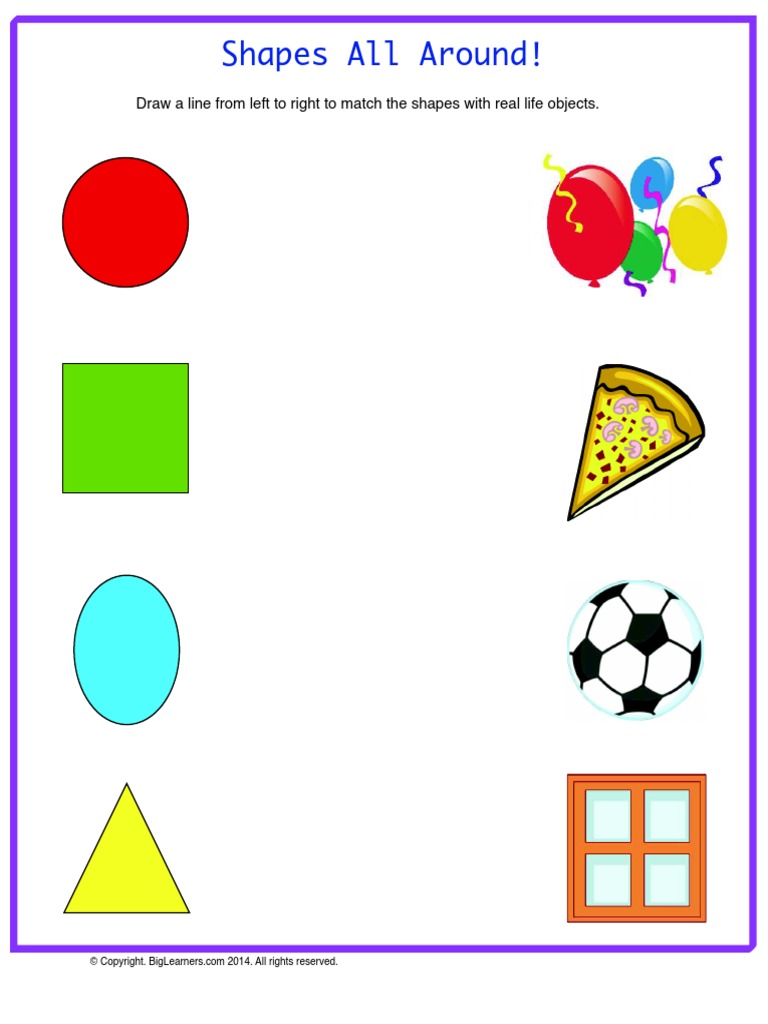 Shapes All Around | PDF