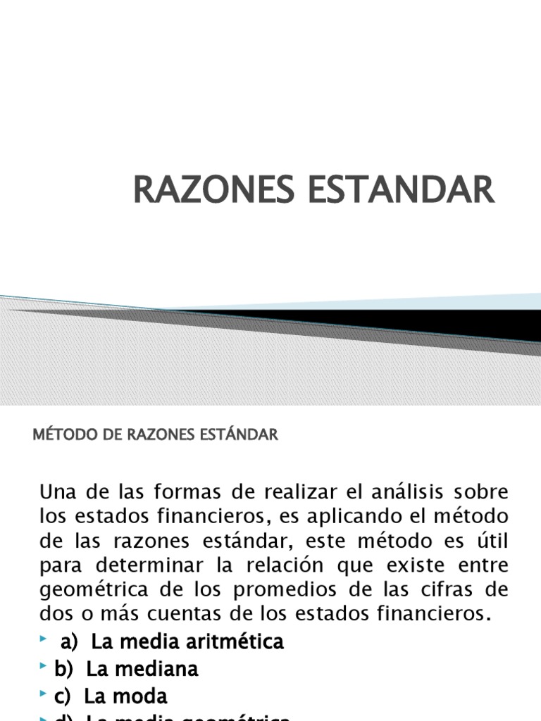 Razones Estandar | PDF | Mediana | Enseñanza de matemática