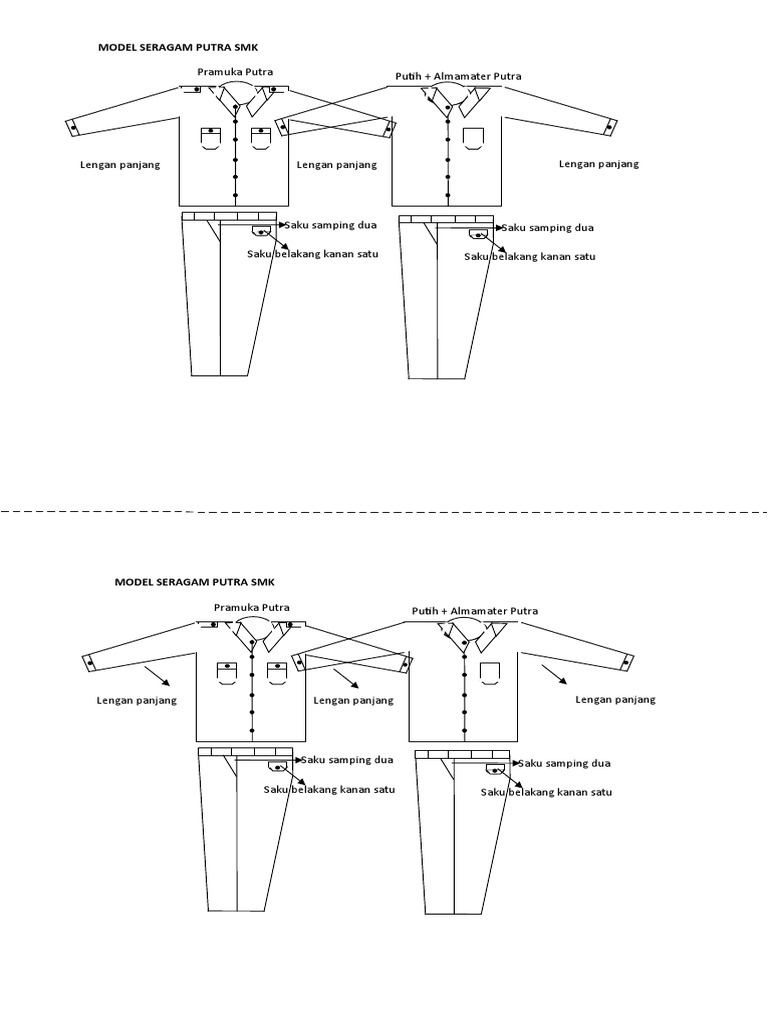 Seragam Siswa Mts - Ma Al-Qodiri | PDF