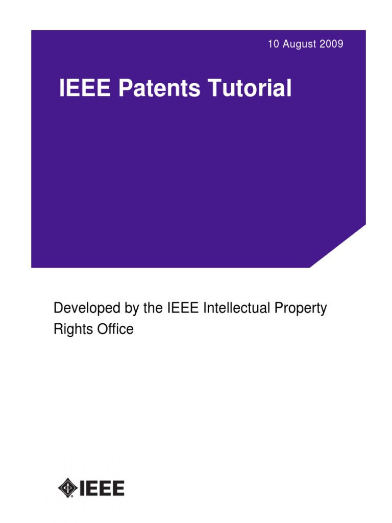 An Introduction to Patents: A Summary of Patent History, Types, Anatomy ...