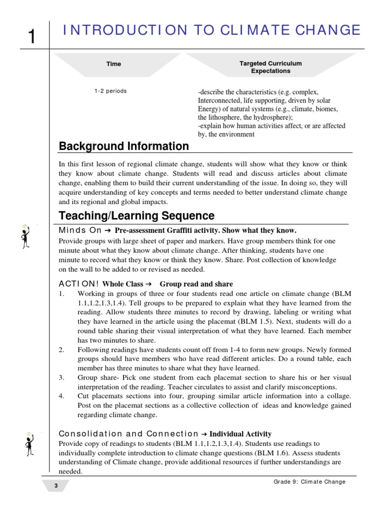 1 Introduction To Climate Change | PDF | Greenhouse Gas | Greenhouse Effect