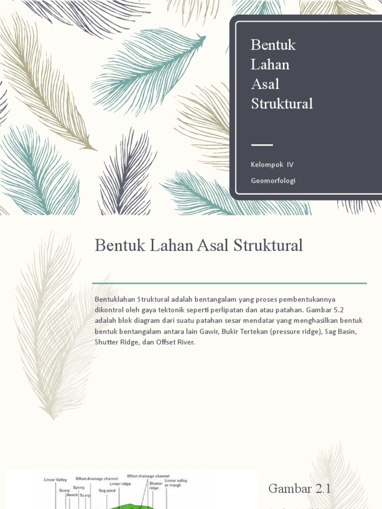 Bentuk Lahan Struktural Geomorfologi | PDF