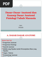 Terminologi Dasar Anatomi Tubuh Manusia | PDF | Kajian Bahasa Asing