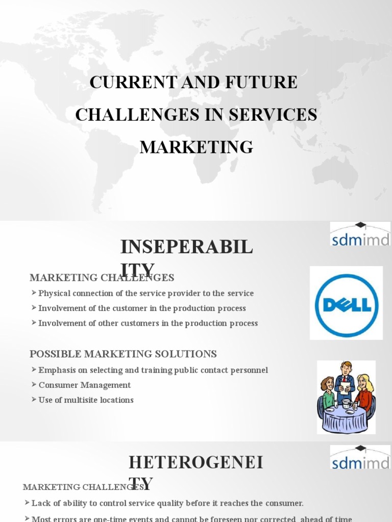 Challenges in Service Marketing | PDF | Expected Value | Risk
