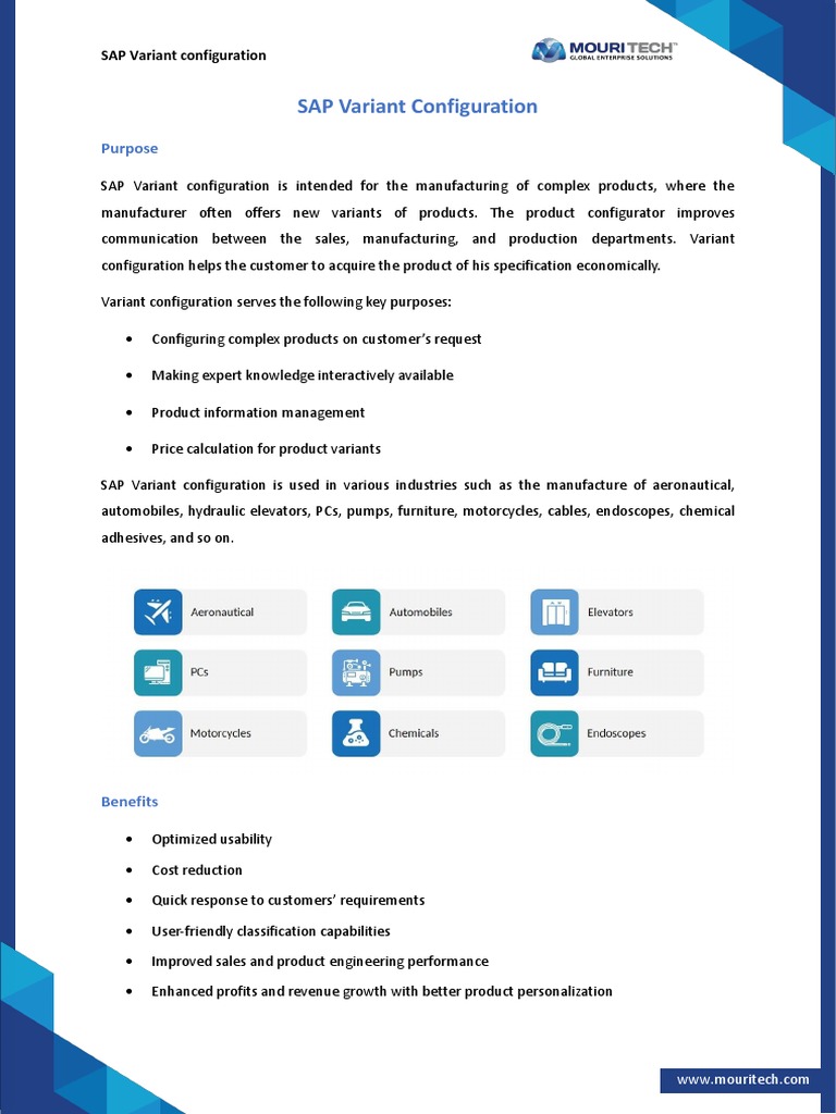Variant Configuration of Sap SD | PDF | Usability | Sales