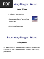 Raw Water Analysis Report | PDF | Hydrology | Water And The Environment
