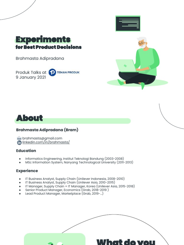 Experimentation Strategies for Product Managers | PDF | Experiment ...