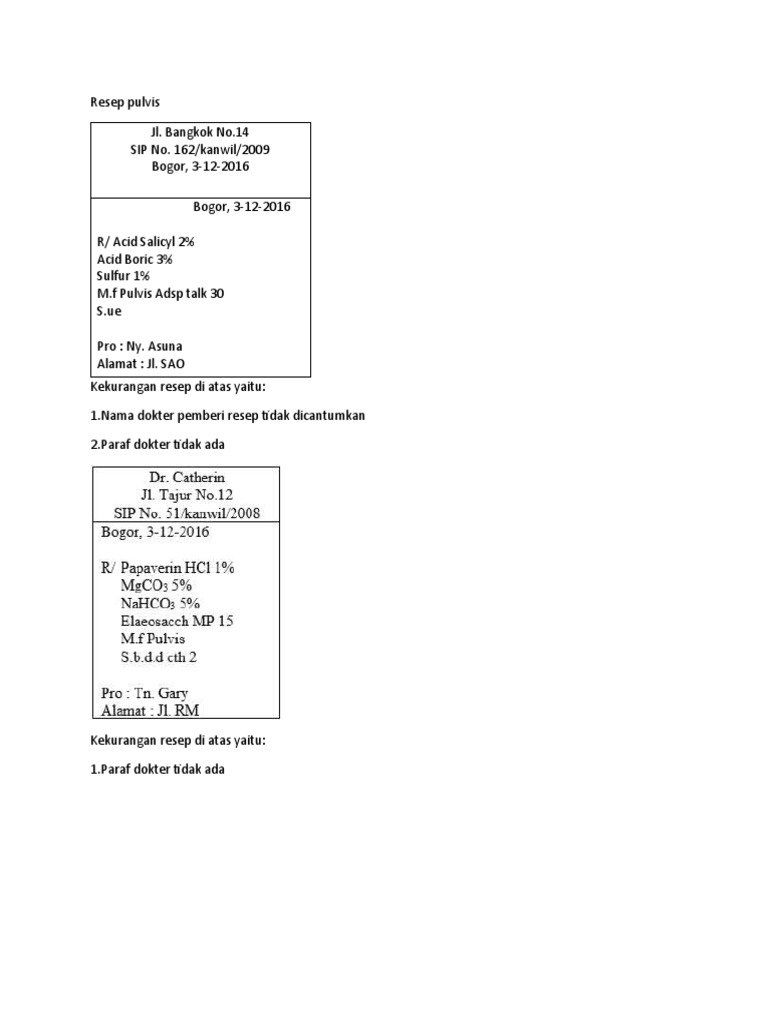 Resep Pulvis | PDF | Pengembangan Diri | Gaya Hidup