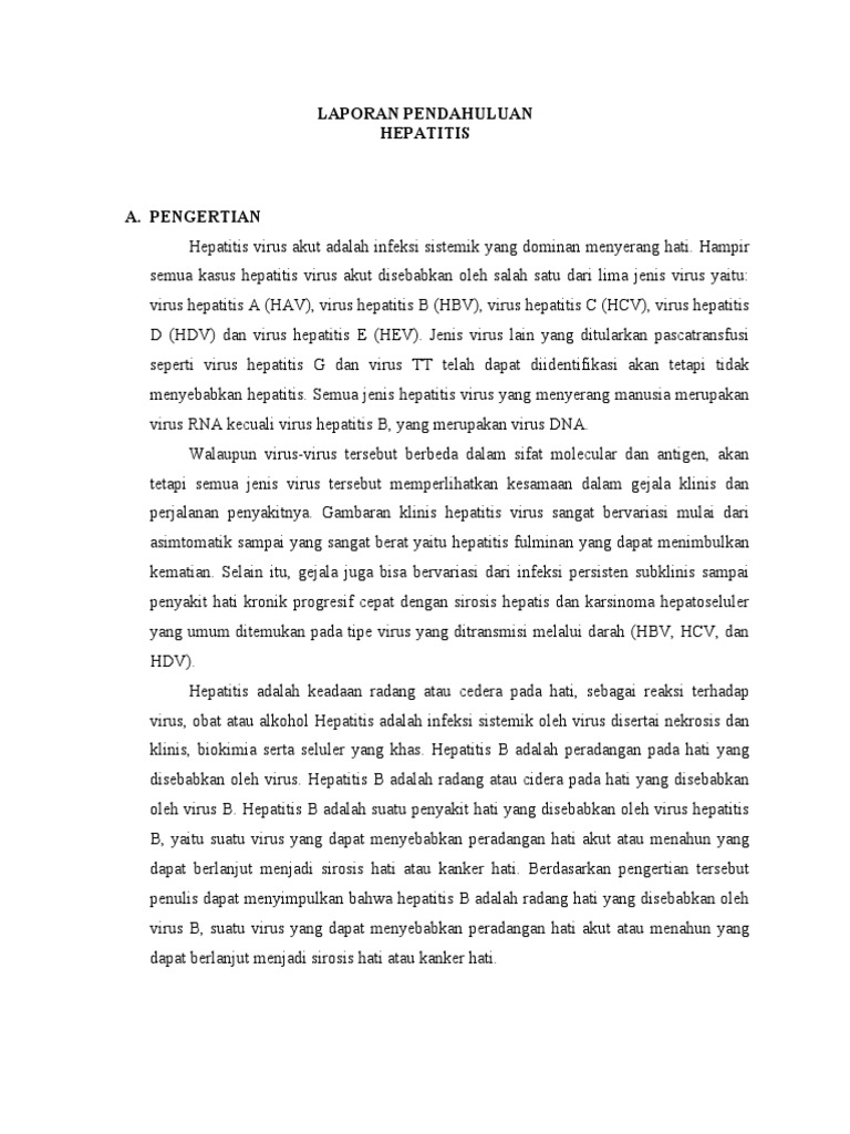 LP Hepatitis | PDF