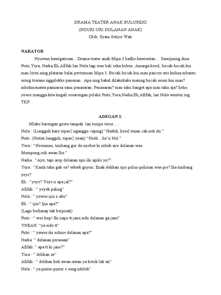 Aja Kepengaruh Setan Gepeng | PDF | Game & Aktivitas