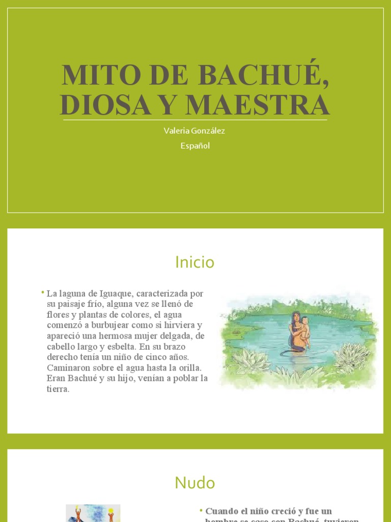 Mito de Bachué: Diosa Chibcha y Creación | PDF | Ciencias sociales