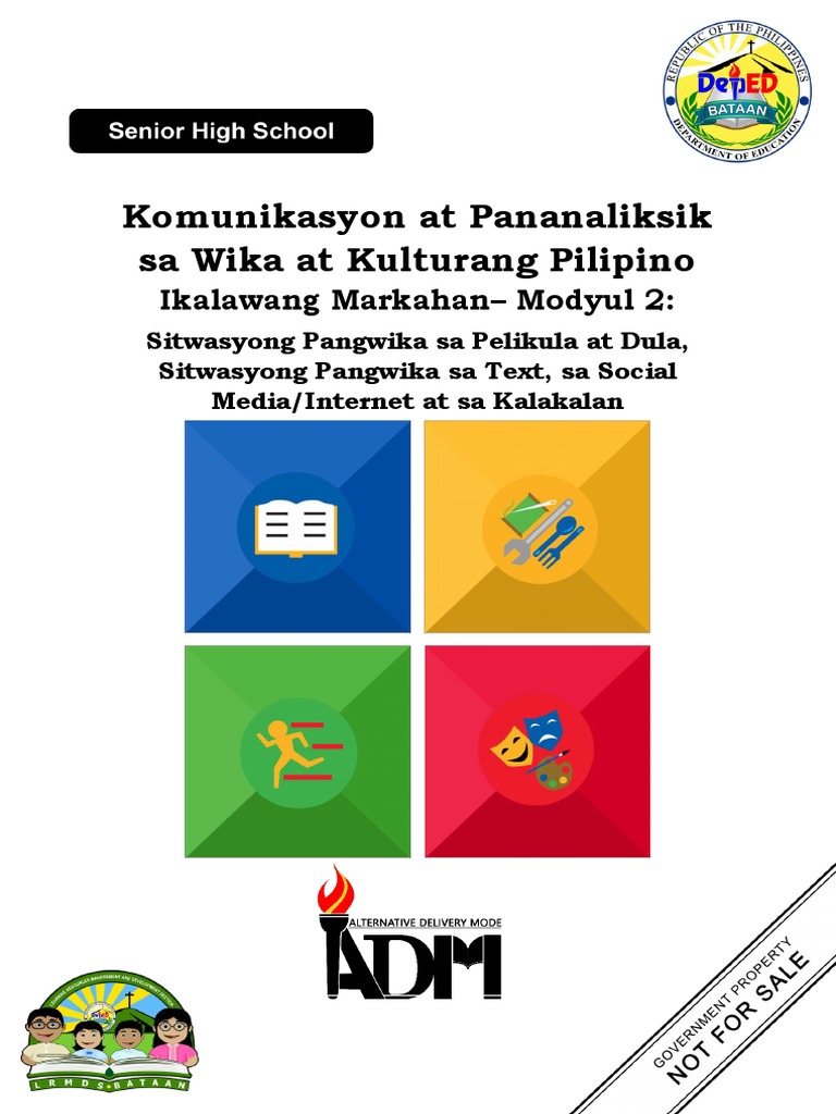 Komunikasyonatpananaliksik11 - q2 - Mod2 - Sitwasyong Pangwika Sa Pelikula at Dula | PDF
