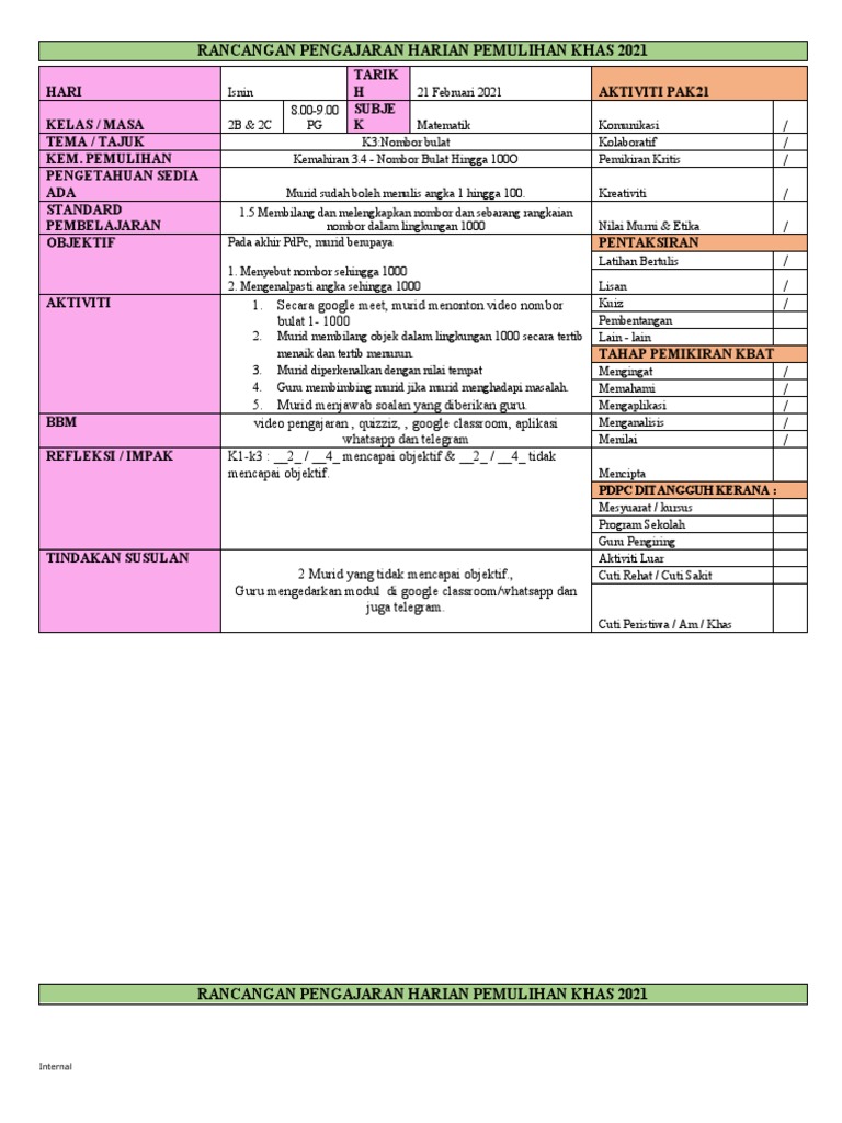 RPH 2021 M6 Bah 1 | PDF
