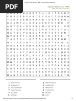 Sopa de Letras de Seguridad e Higiene Industrial | PDF