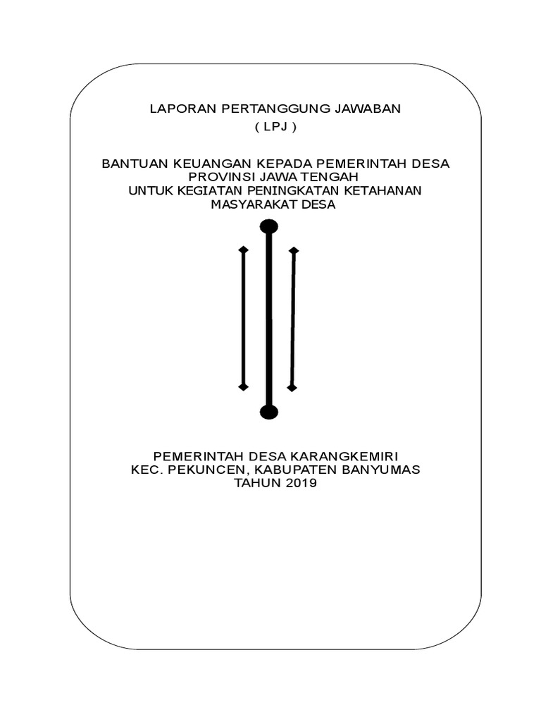 Contoh LPJ PKMD | PDF
