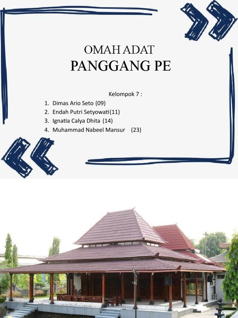 Omah Adat Panggang Pe | PDF