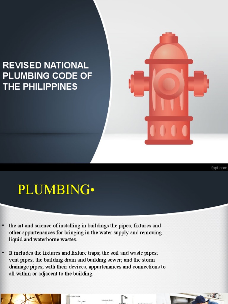 Revised National Plumbing Code of The Philippines | PDF | Tap Water ...