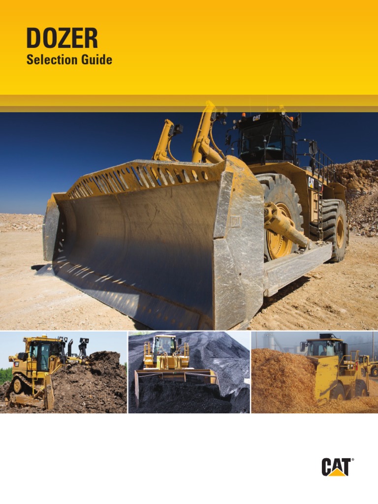 CAT - Dozer Selection Guide | PDF | Tire | Coal