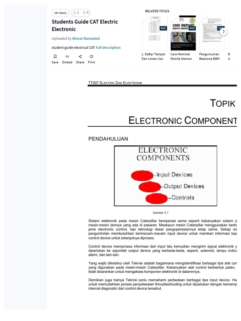 Input Komponen | PDF | Komputer