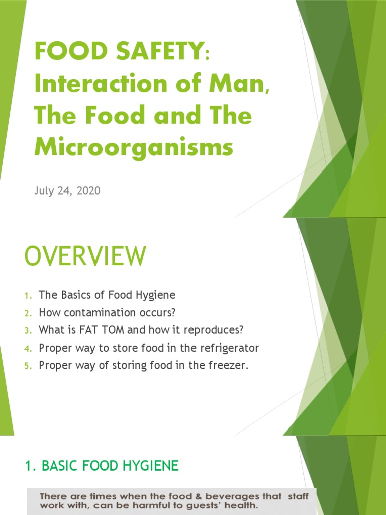 Food Safety: Hygiene and Contamination | PDF | Hygiene | Food Safety