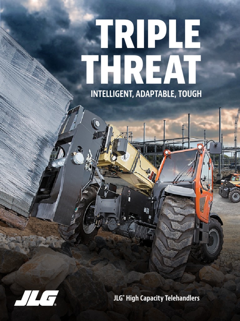 JLG High Capacity Telehandlers Brochure | PDF | Four Wheel Drive ...