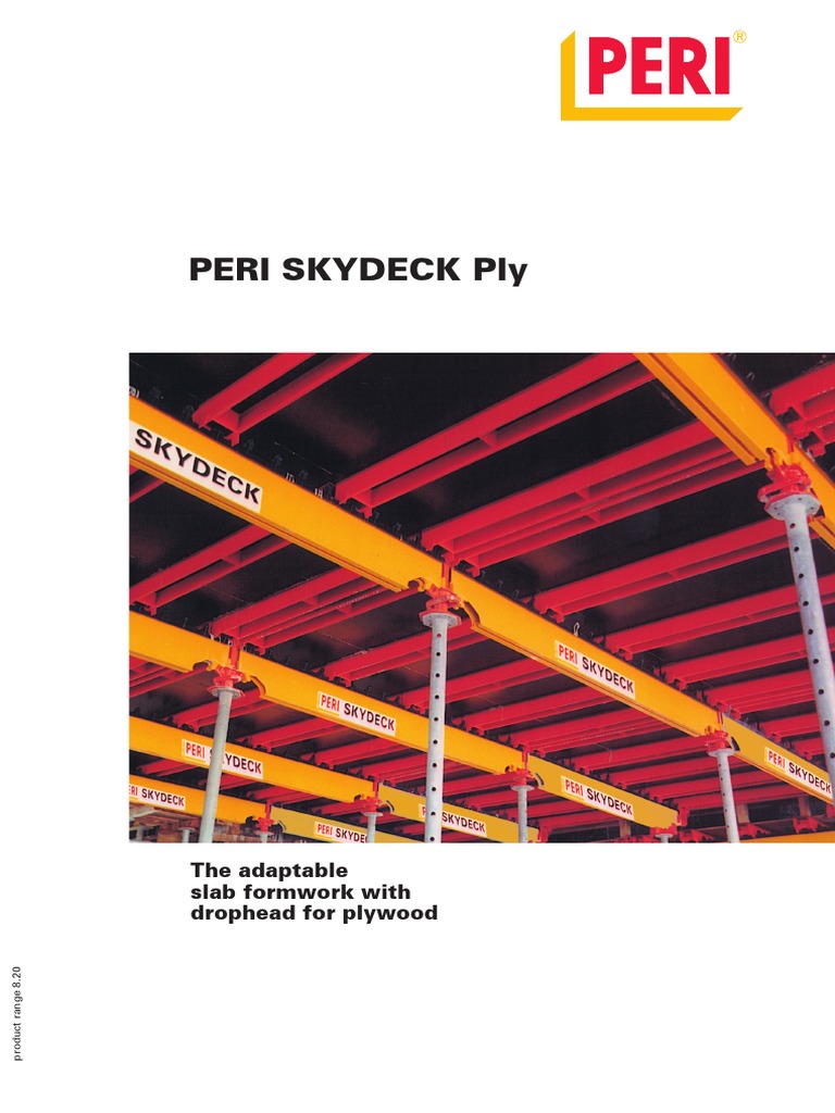 Peri Skydeck Ply: The Adaptable Slab Formwork With Drophead For Plywood ...