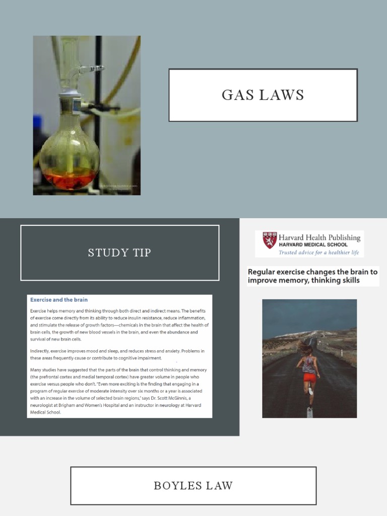 Understanding Gas Laws and Their Applications | PDF