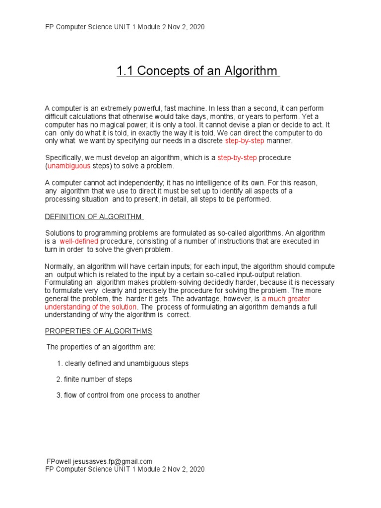 Problem Solving Algorithm Nov 2, 2020 | PDF | Algorithms | Computer ... Problem Solving Algorithm Nov 2, 2020 | PDF | Algorithms | Computer ...