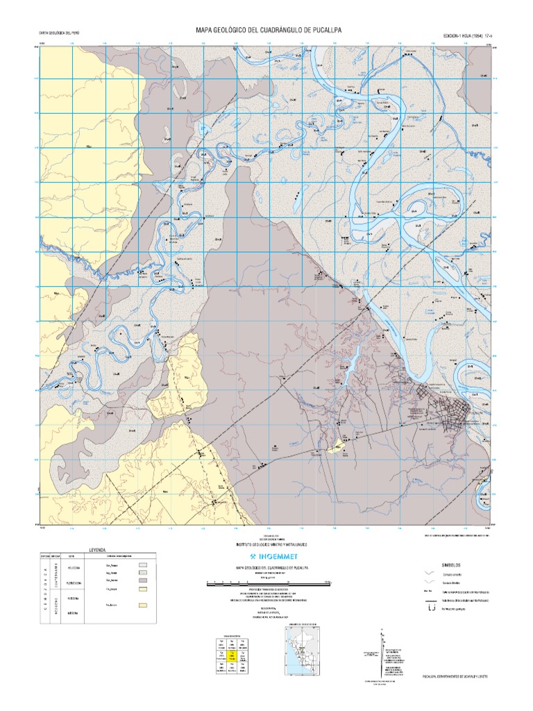A 102 Mapa Pucallpa 17n | PDF