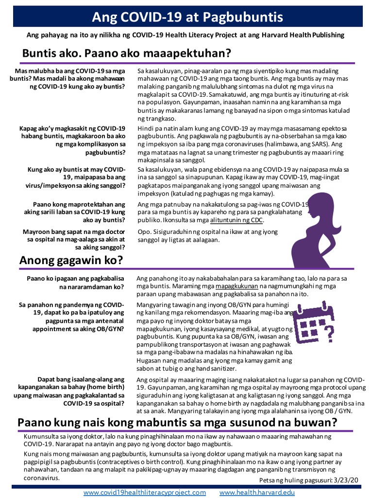 Filipino Pregnancy | PDF