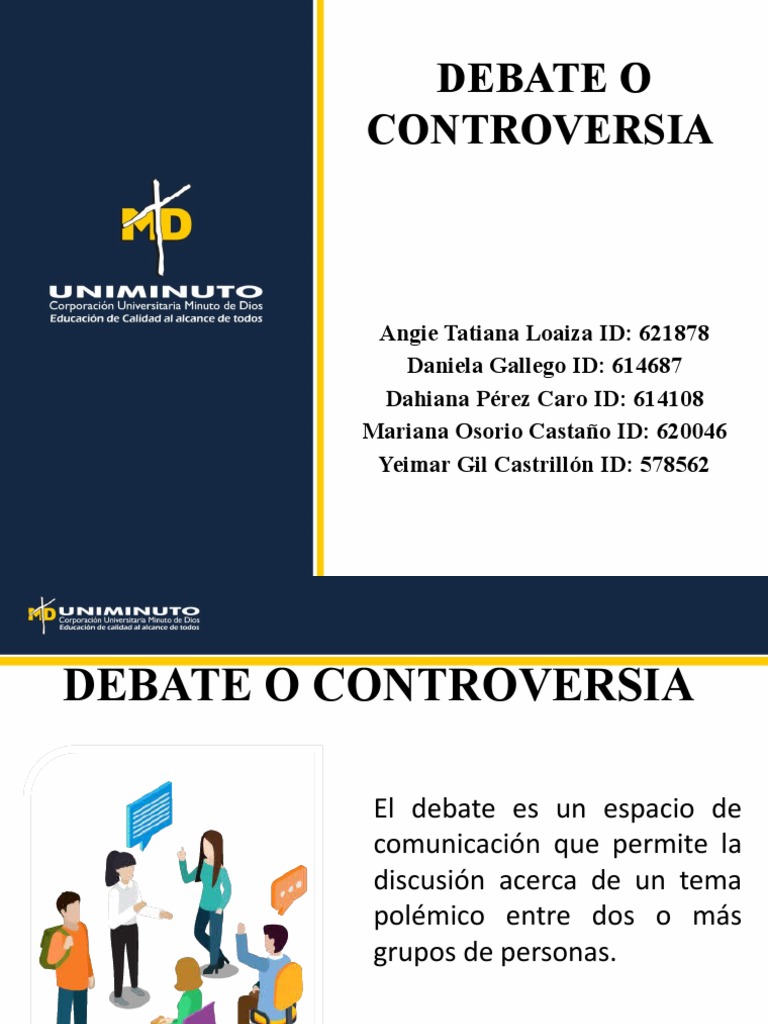 Debate o Controversia!! | PDF | Science | Ciencia y Tecnología