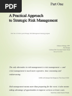 Infosys Risk Management Framework Overview | PDF | Risk Management | Risk