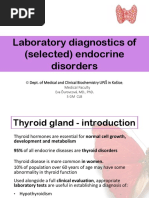 Thyroid Function Ordering Algorithm | PDF | Thyroid | Glands