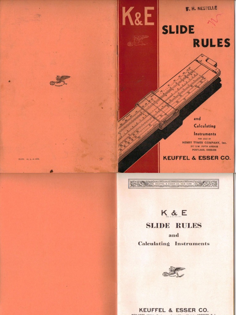 Keuffel Esser Catalogue | PDF